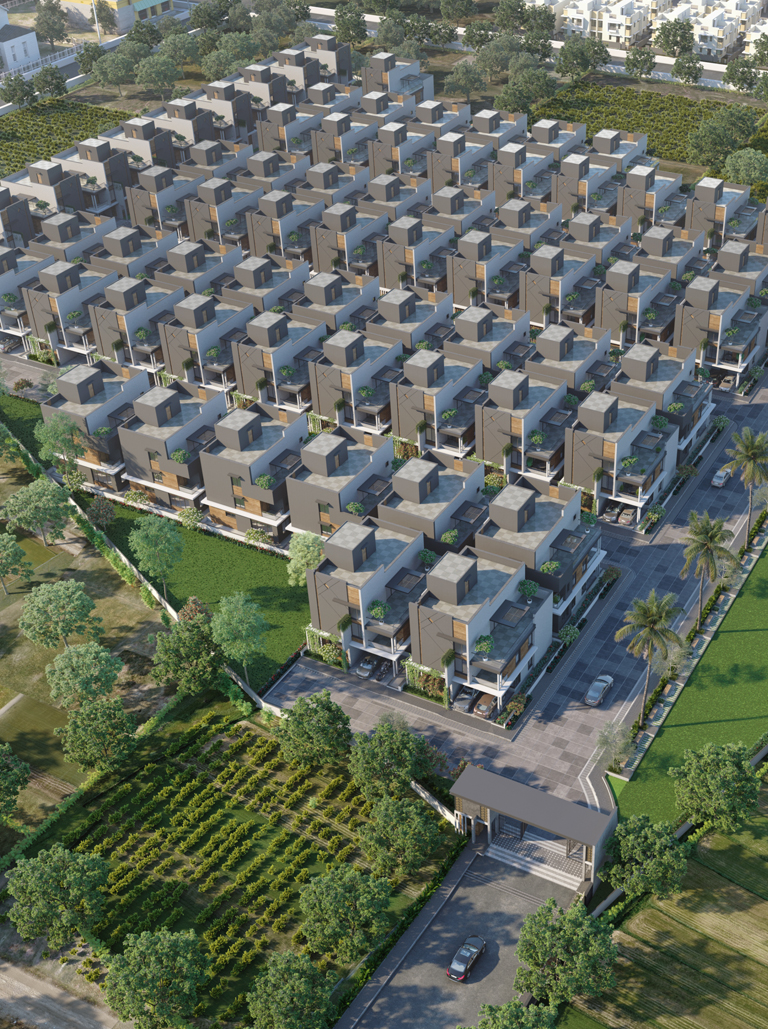 Gated Community Villas in Manneguda - Affluence